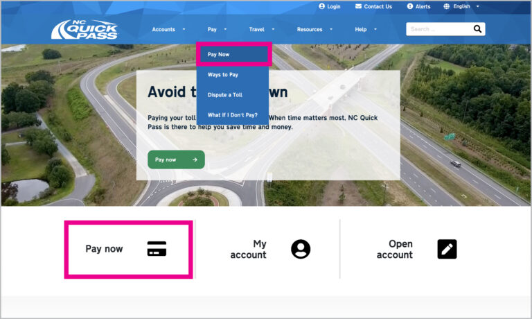 How to Pay Your Invoice Online - NC Quick Pass
